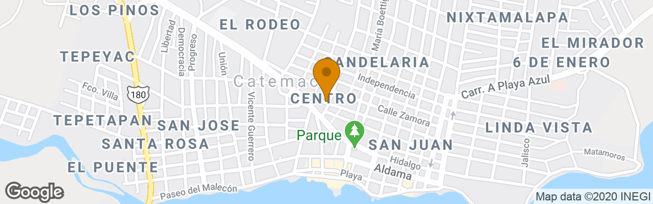 Catemaco Veracruz Mapa